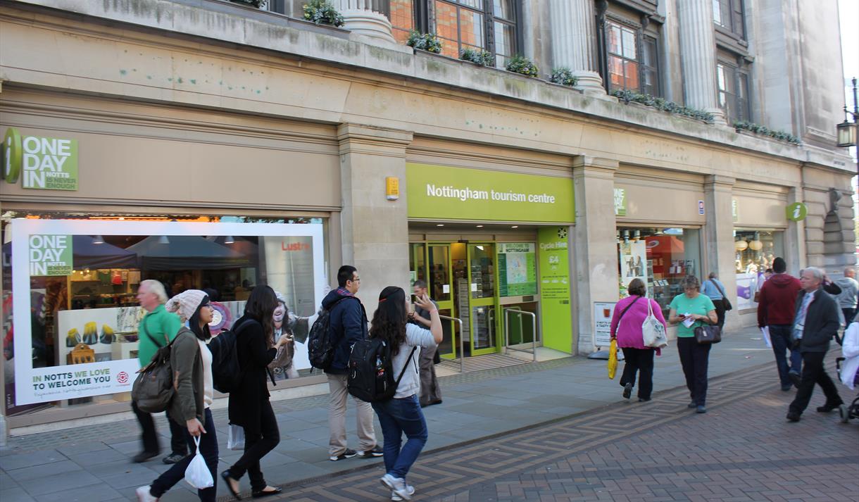 Nottingham Tourism Centre - Nottingham - Visit Nottinghamshire